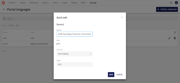 How to Create a Custom Taxonomy on Sitecore?