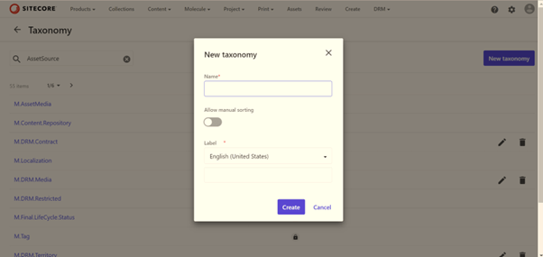 How To Create A Custom Taxonomy On Sitecore