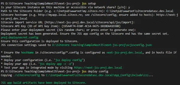 How To Create A Nextjs Application In Sitecore Altudo