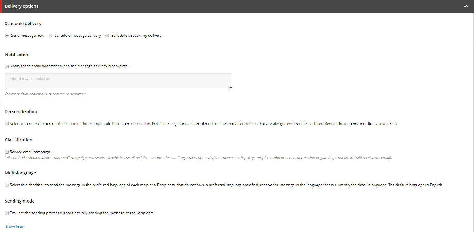 Sitecore exm whats new