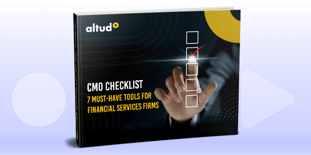 Financial Marketing Tools Checklist for organizations | Altudo